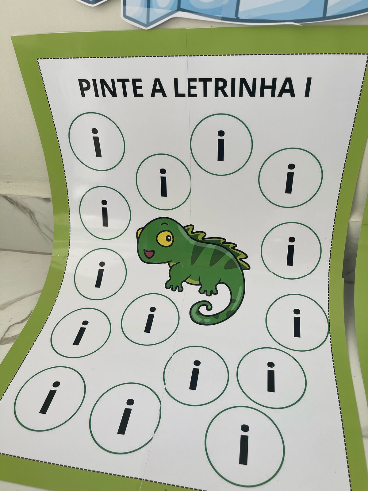 Kit letra I – Mundo da Tia Gê – Recursos Pedagógicos Criativos